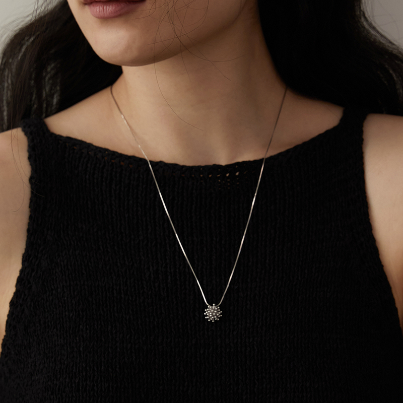 [silver925]Bloom snake chain necklace | 89,000원 | 아몬즈 주얼리