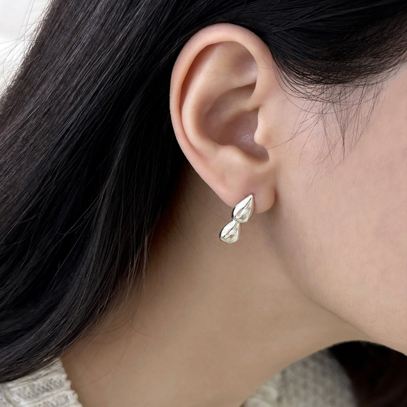 Twin dew earring 물방울 귀걸이 | 47,700원 | 아몬즈 주얼리